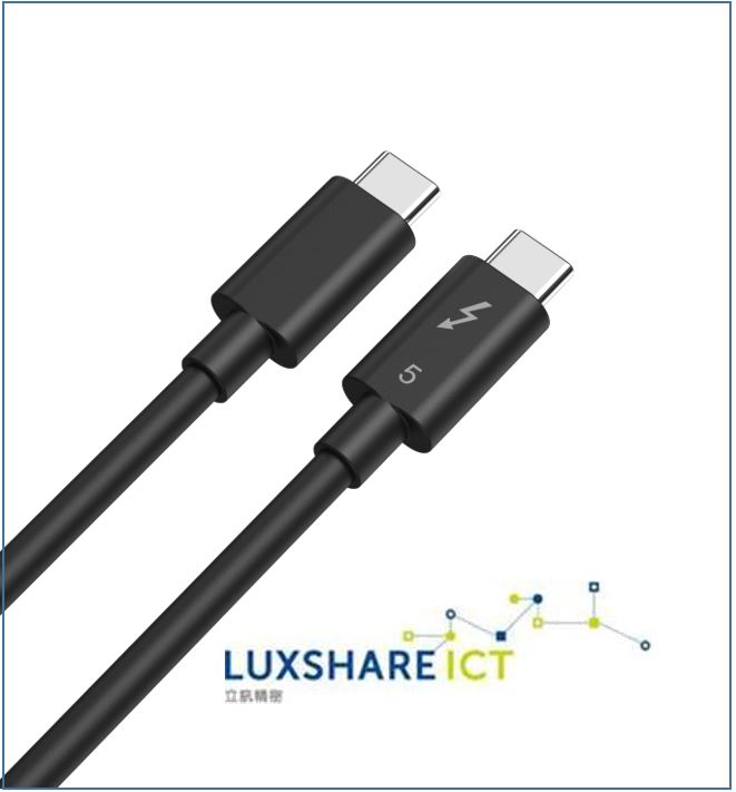 Thunderbolt 5 (80&120Gbps) 0.8M／1M Passive EPR/240W Cable | Thunderbolt ...