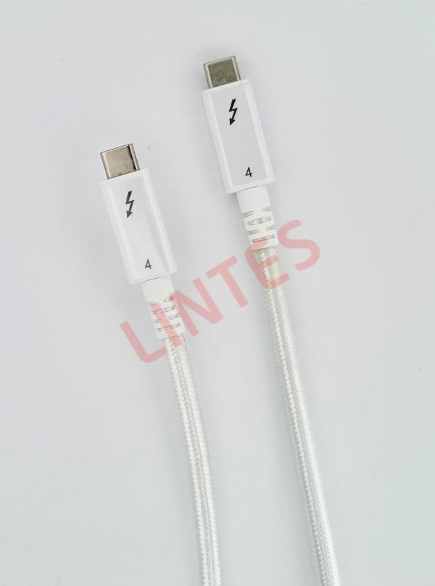 Thunderbolt 4 (40Gbps) Passive Cable 0.5M, 0.8M, 1.0M - Braid ...