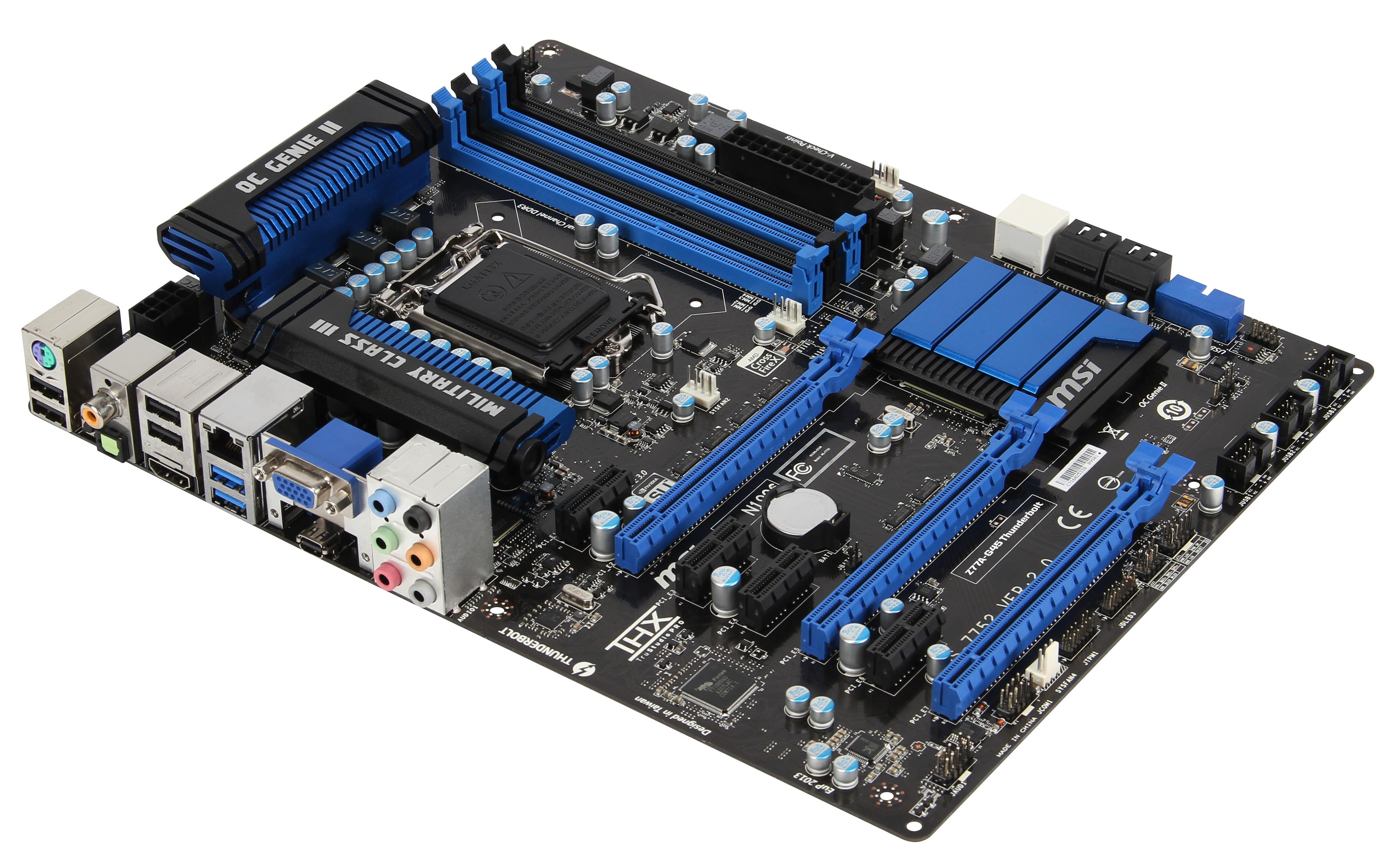 MSI Z77A-G45 Thunderbolt™ | Thunderbolt Technology Community