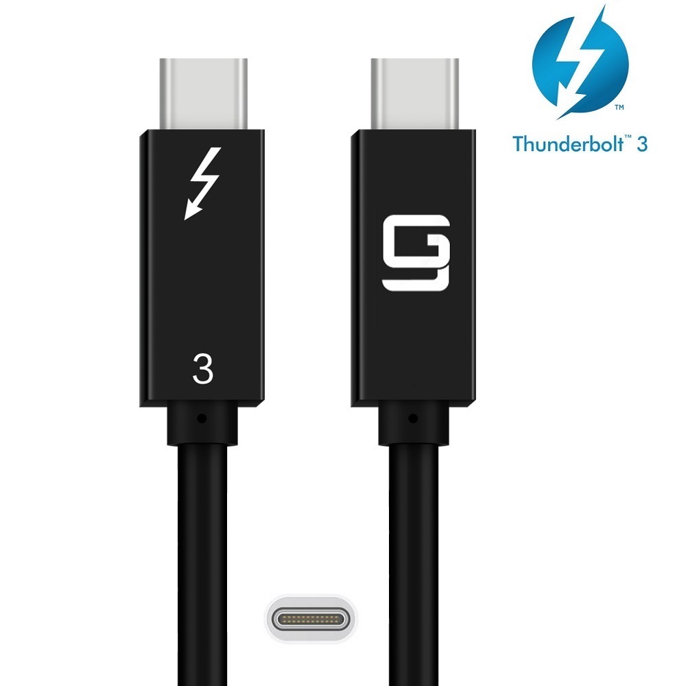 GodSpin Thunderbolt™ 3 Cable (40Gbps) 2.6ft/0.8M | Thunderbolt ...